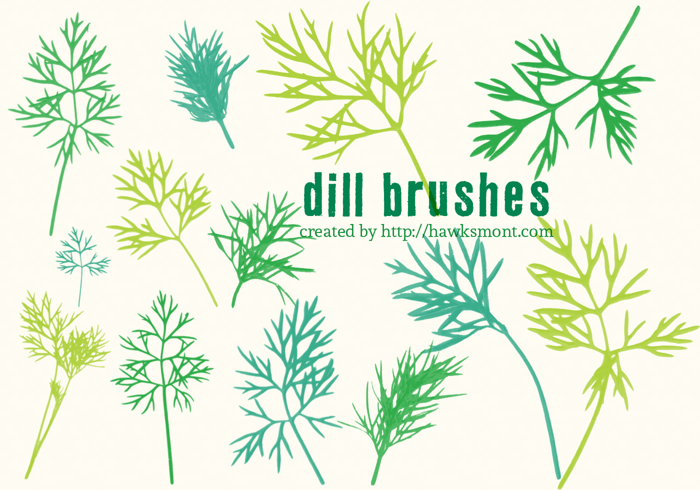 Dill Brushes - Free Photoshop Brushes at Brusheezy!