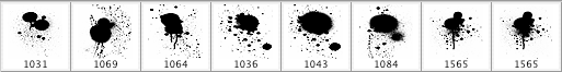 Set2 Splat SprayCan brushes - Free Photoshop Brushes at Brusheezy!