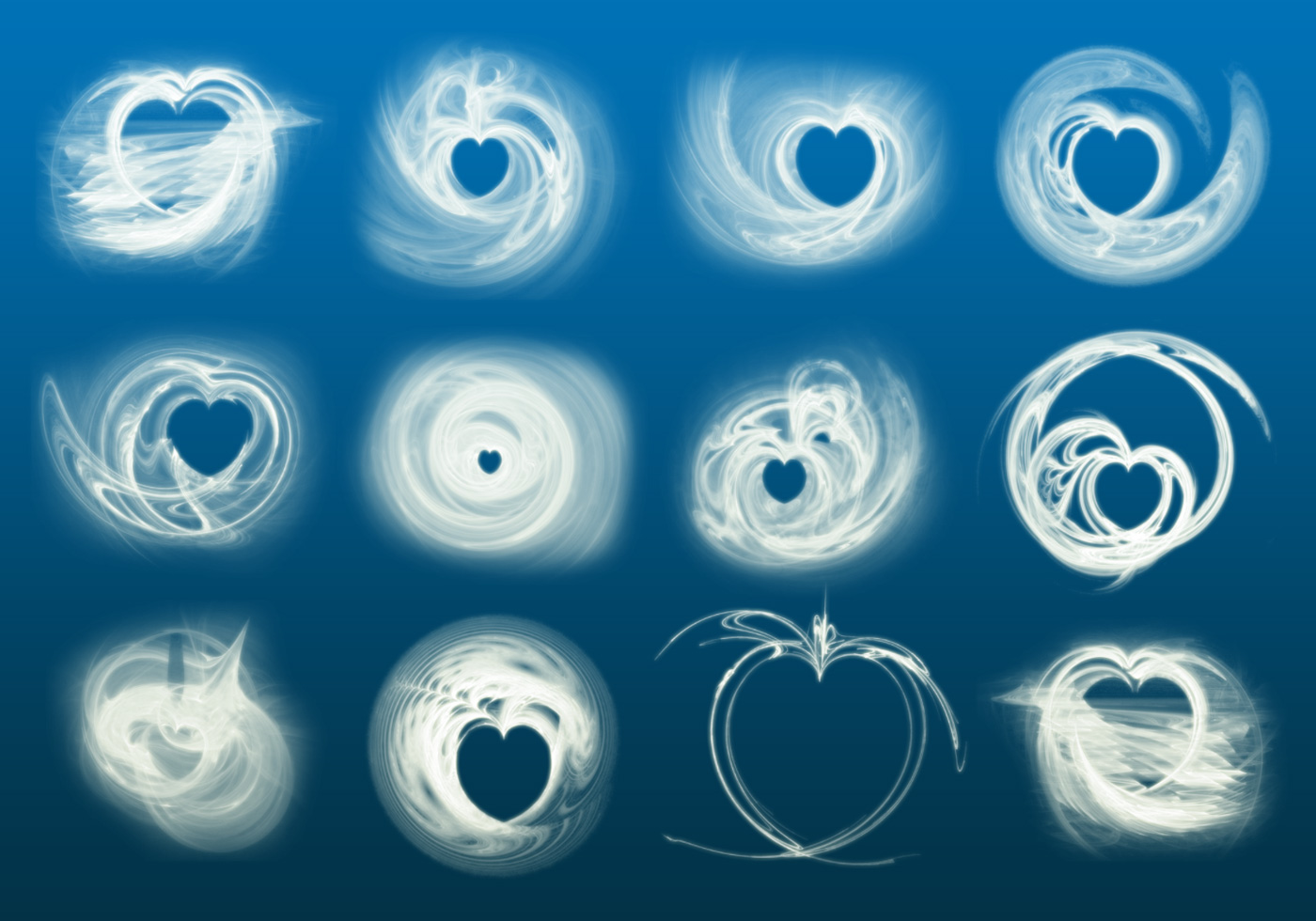 Fractal Hearts - Free Photoshop Brushes at Brusheezy!