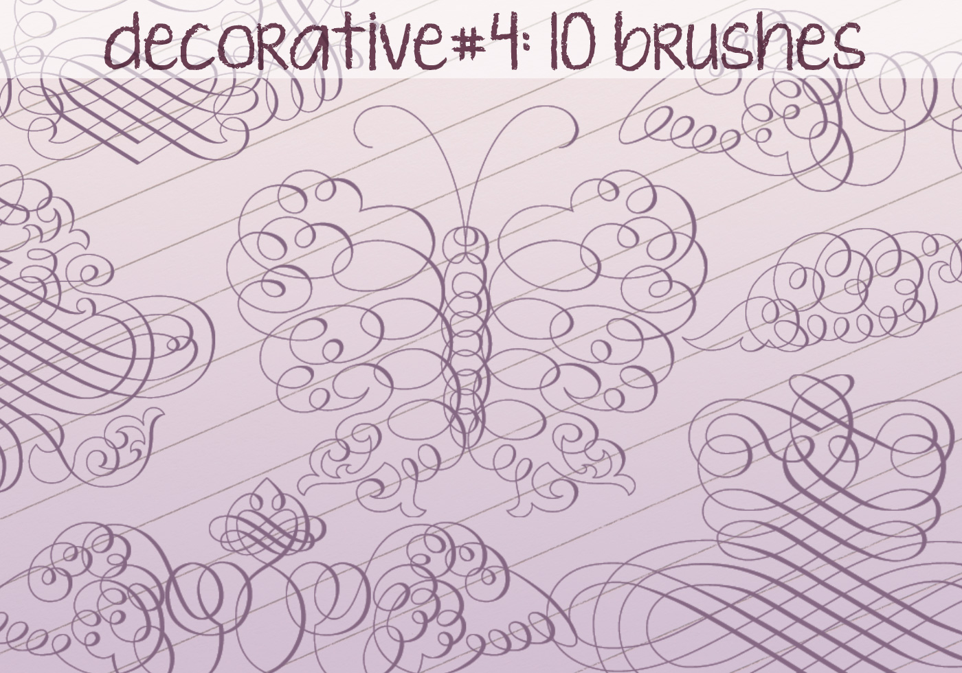 Decorative Brushes 4 - Free Photoshop Brushes at Brusheezy!