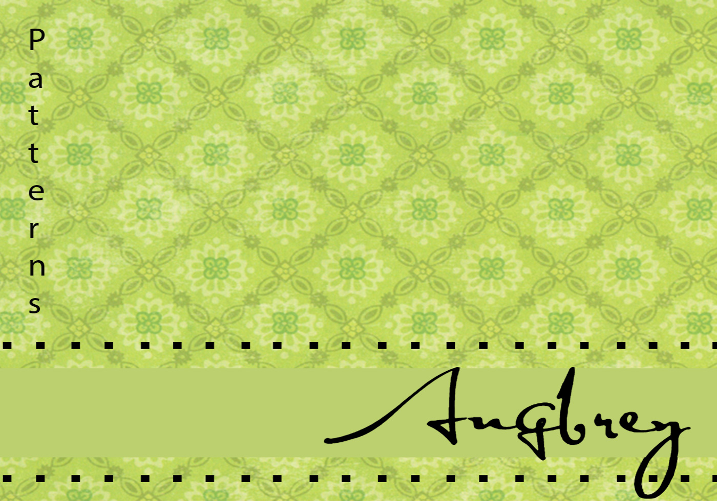 Green ornamental pattern - Free Photoshop Brushes at Brusheezy!