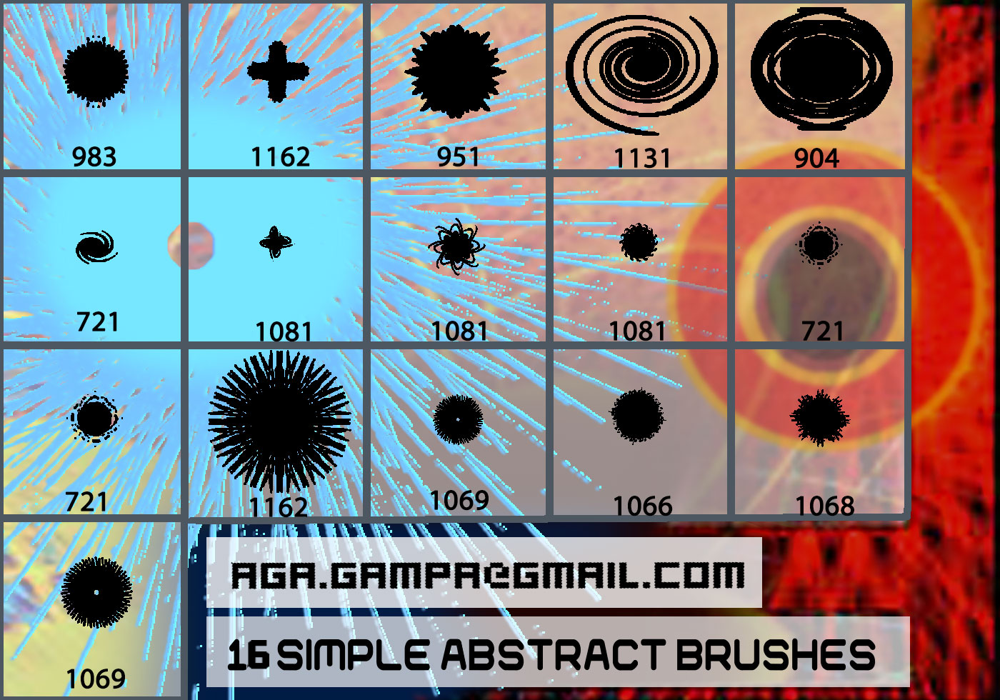 16 simple abstract brushes - Free Photoshop Brushes at Brusheezy!