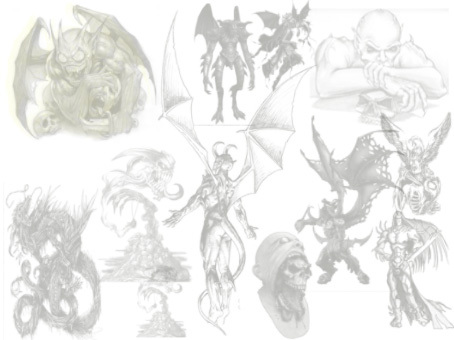 Pimbo's Demon Brushes - Free Photoshop Brushes at Brusheezy!