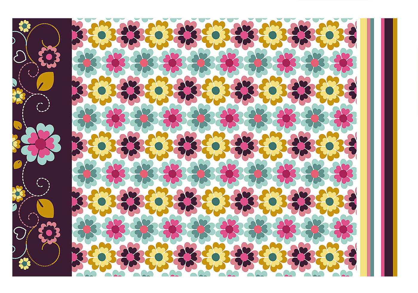 Floral Wallpaper and Pattern Pack - Free Photoshop Brushes at Brusheezy!