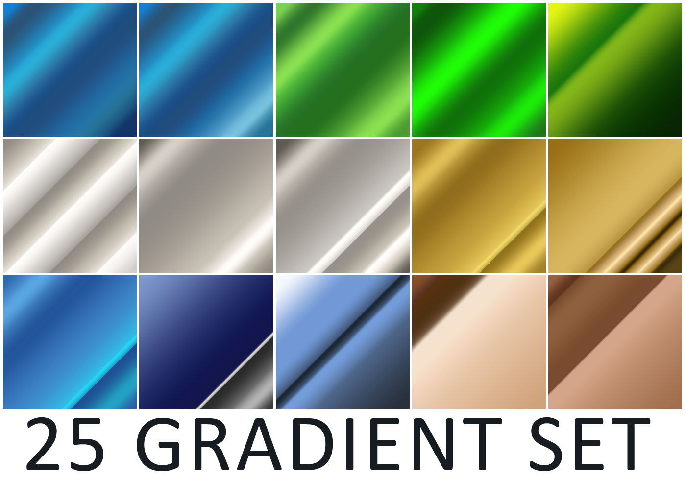 Free Gradient Pack From Brusheezy 