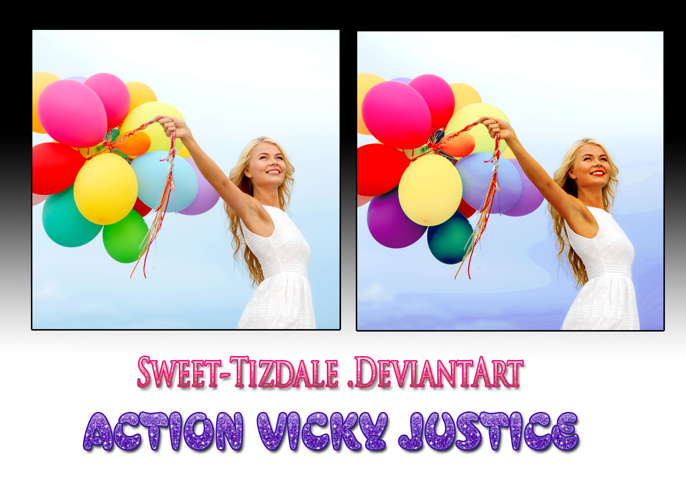 Free Action Vicky Justice from Brusheezy!