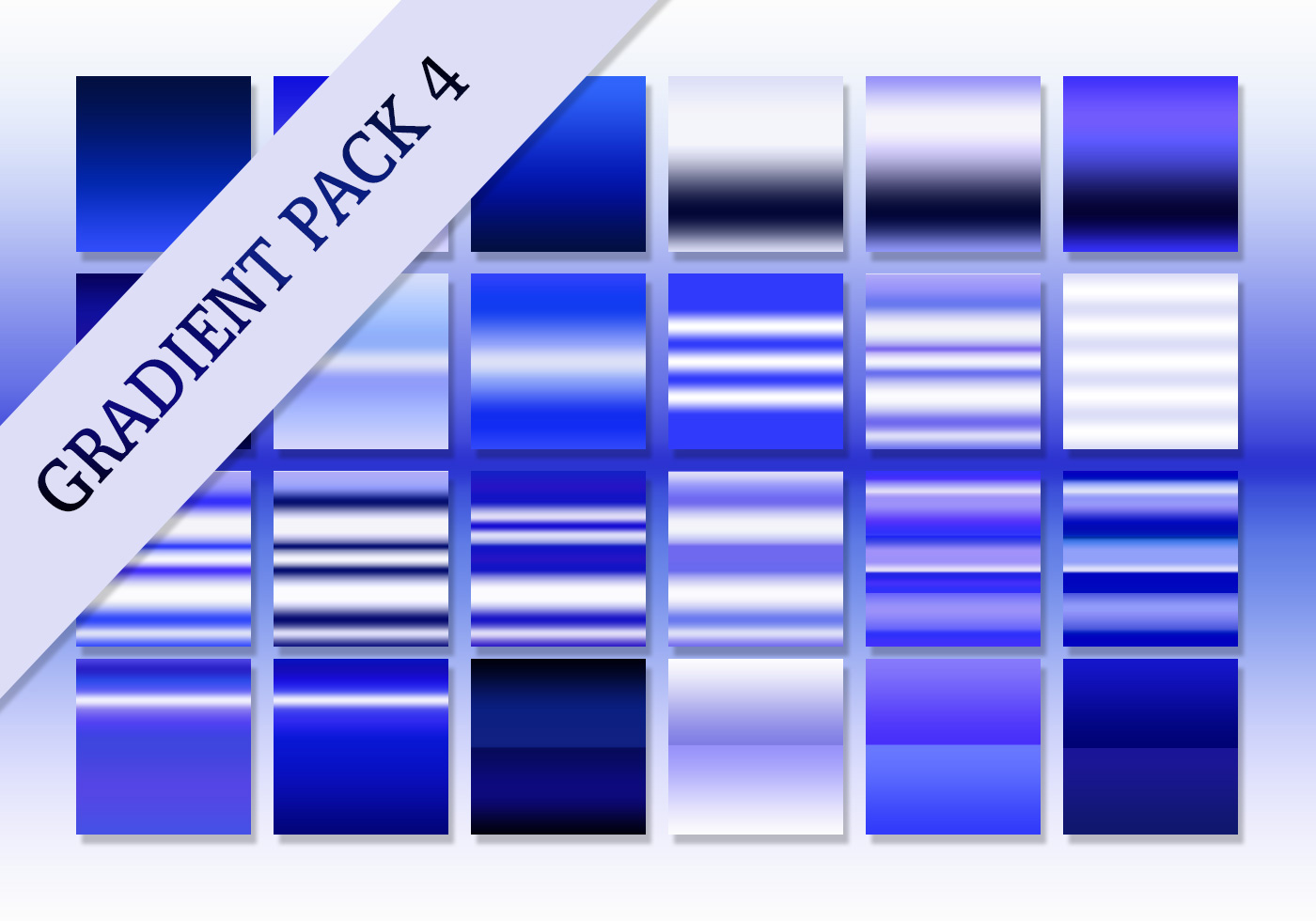 Free Blue Ultimate Gradients Pack #4