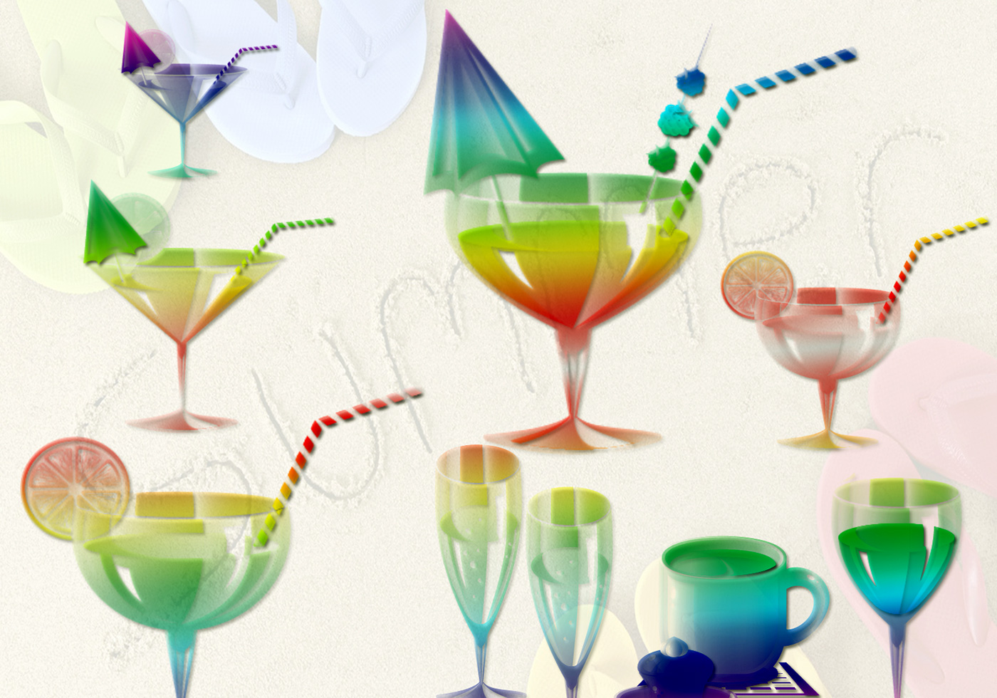 Summer - Free Photoshop Brushes at Brusheezy!