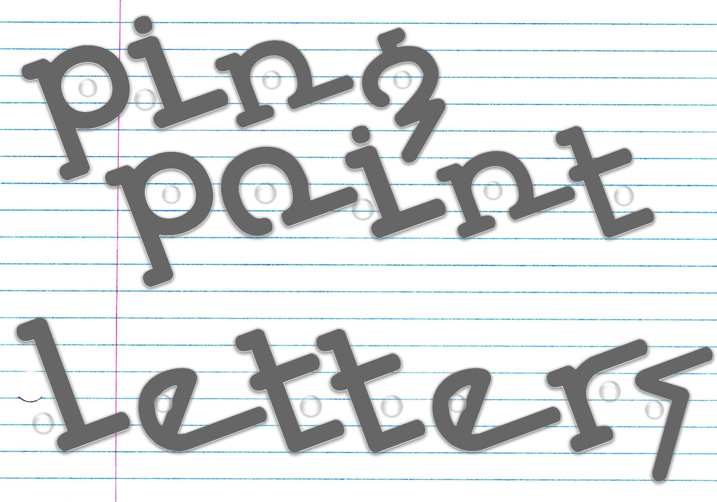 Free PingPoint Letters Brushes