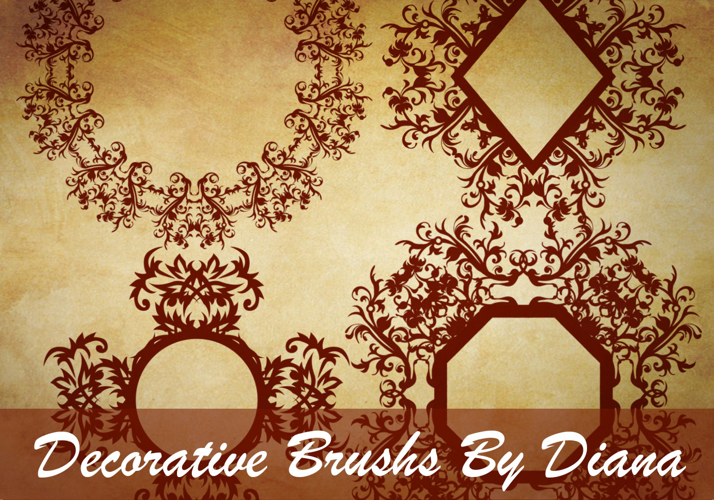 Decorative Frame Brushes - Free Photoshop Brushes at Brusheezy!