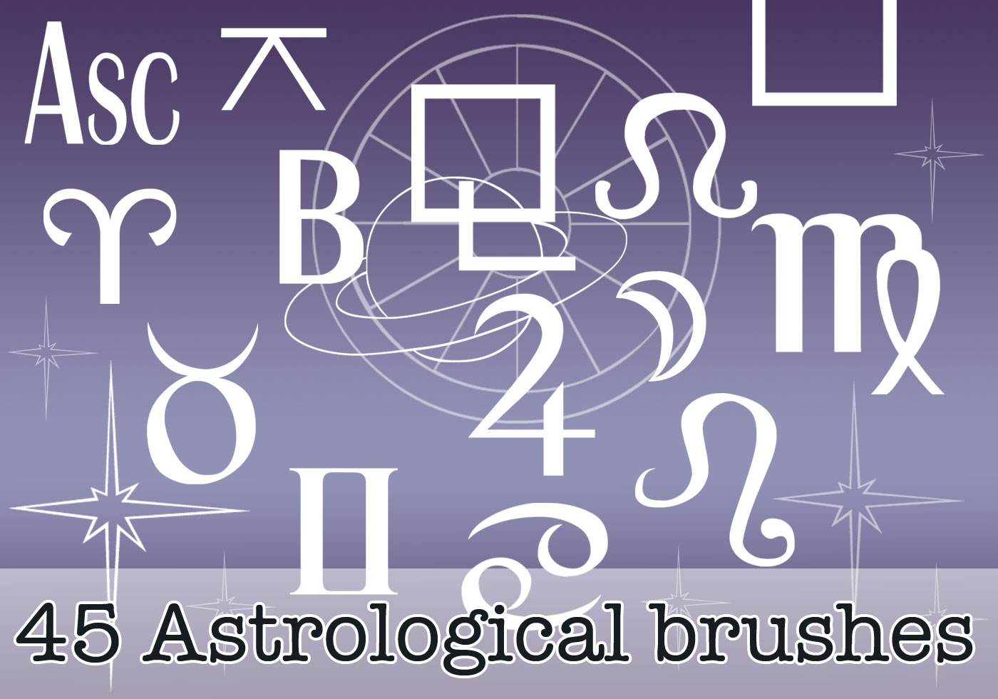 Astrological brushes - Free Photoshop Brushes at Brusheezy!