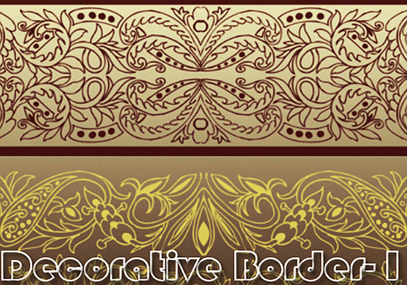 Decorative Border I Free Photoshop Brushes At Brusheezy 