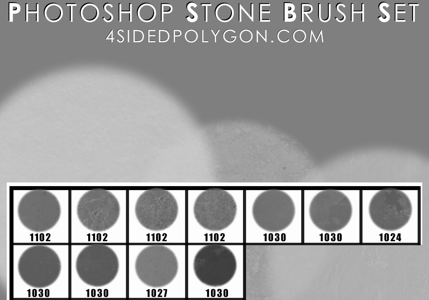 Stone Brushes - Free Photoshop Brushes at Brusheezy!