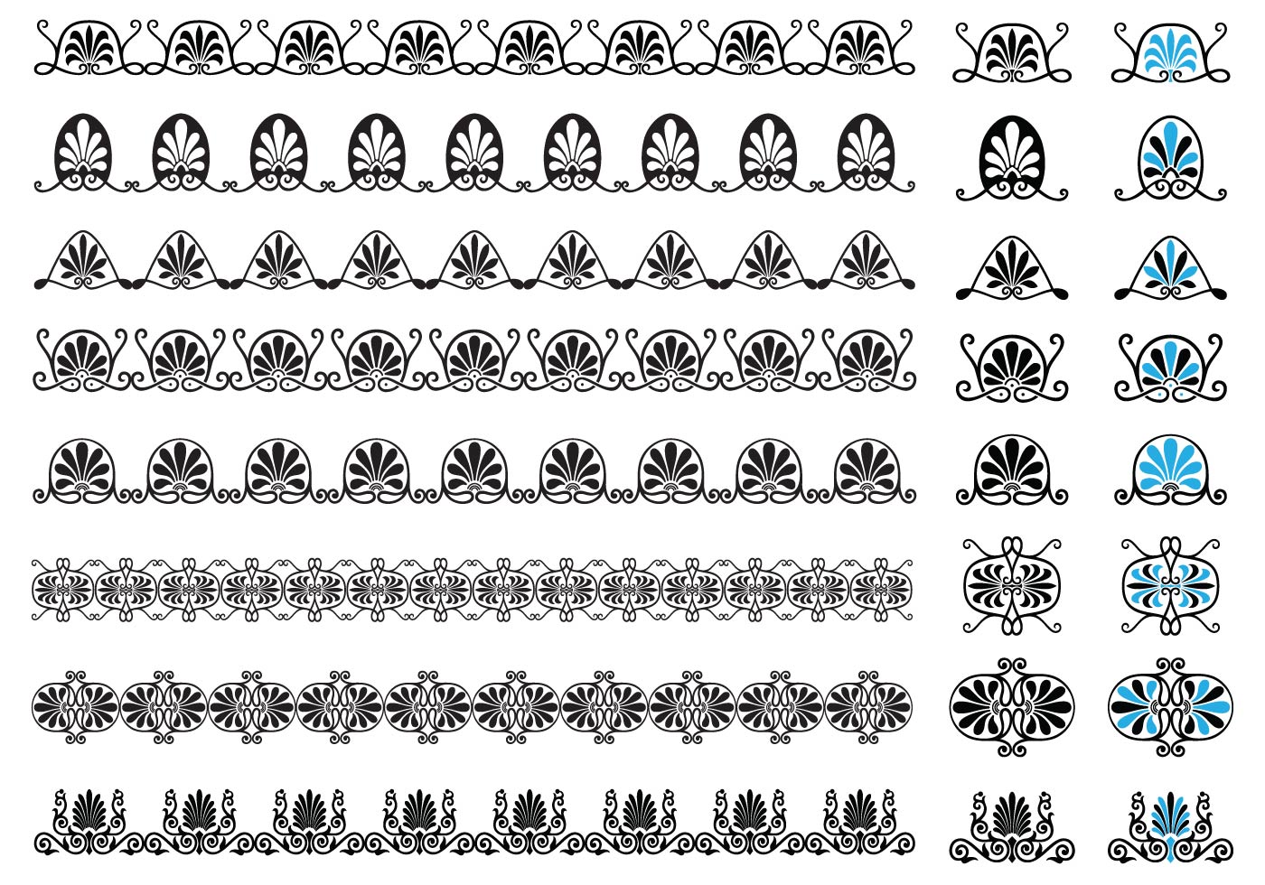 Border and Flourish Brush Pack - Free Photoshop Brushes at Brusheezy!