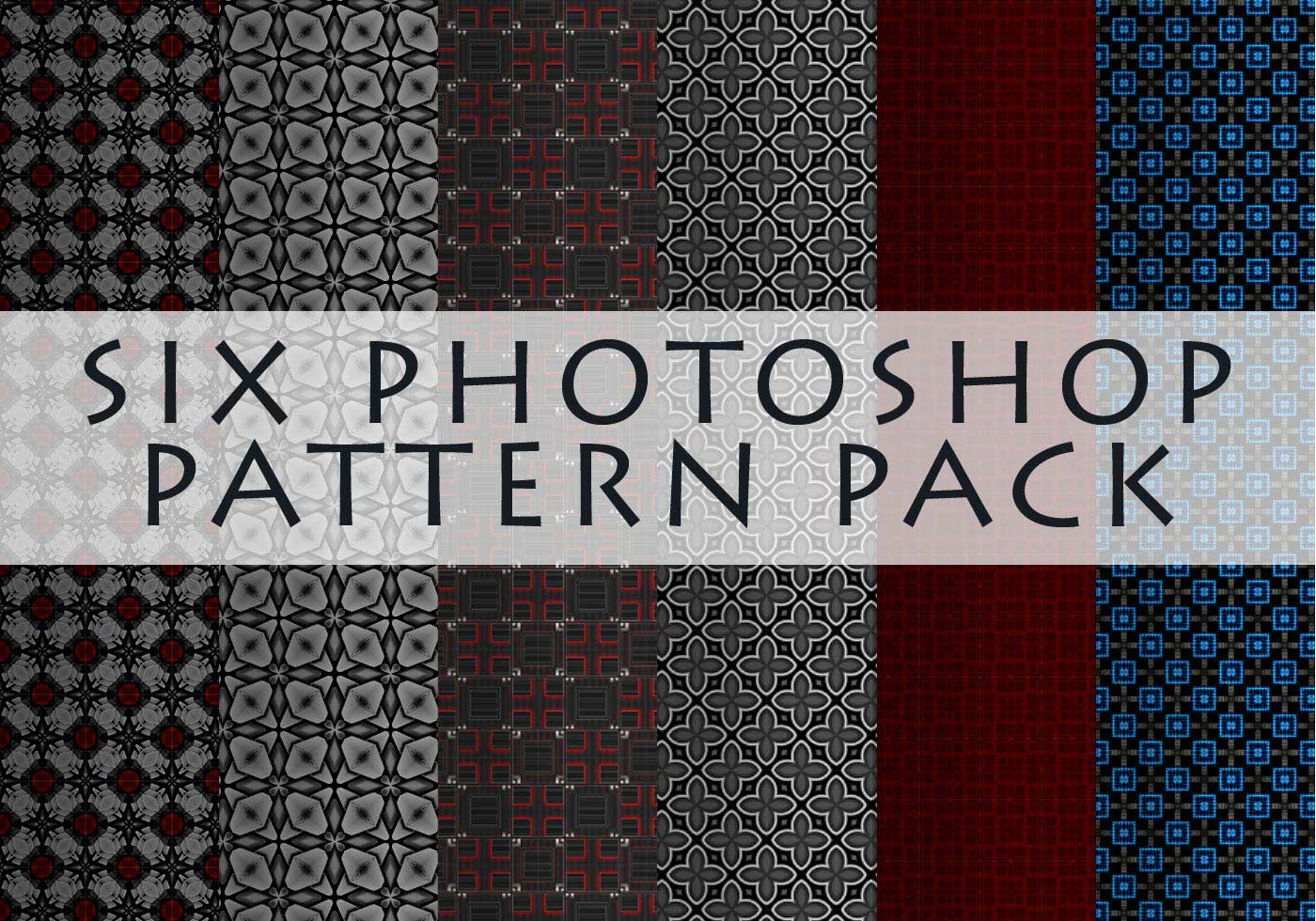 Six Random Photoshop Patterns