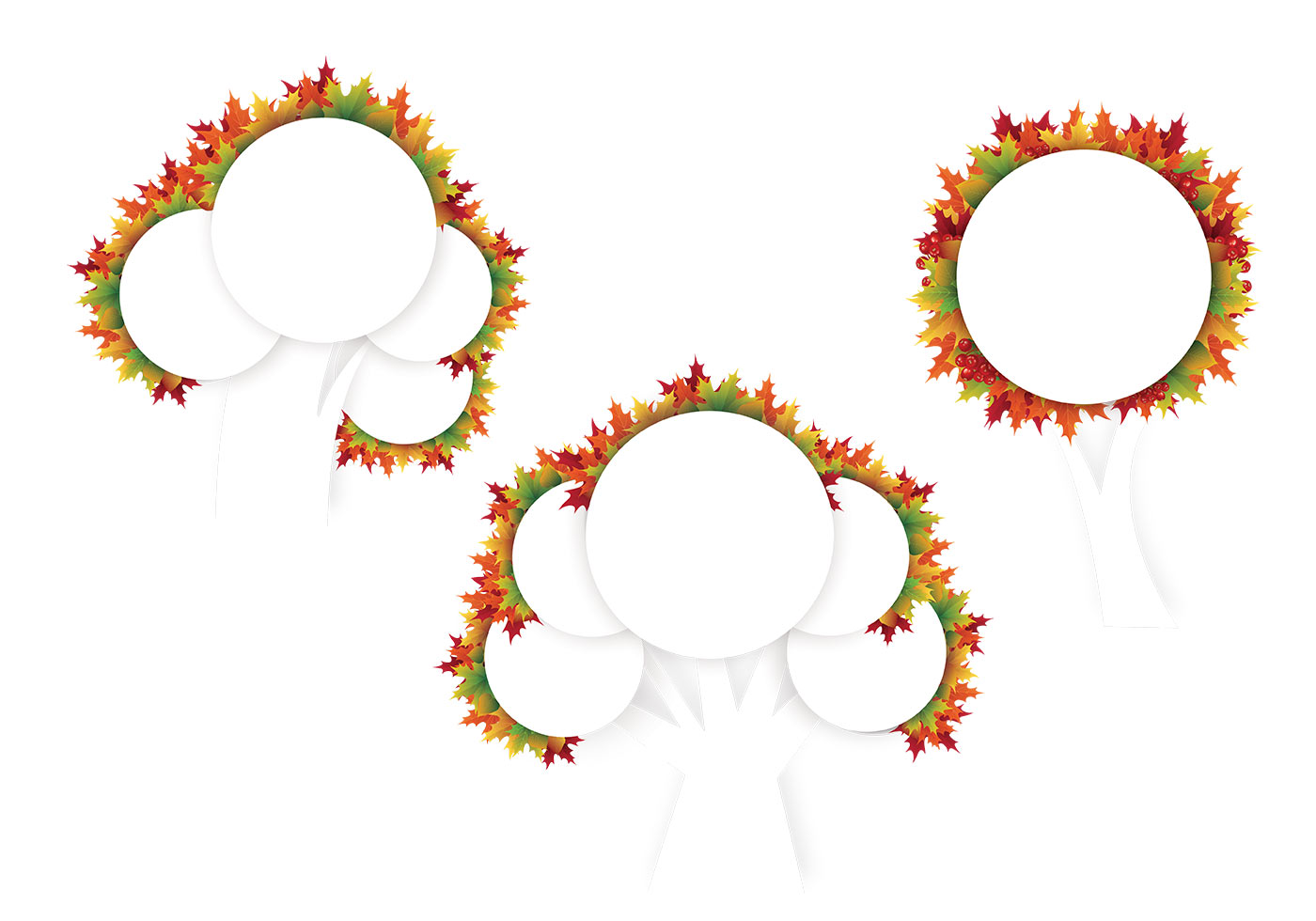 Colorful Autumn Tree PSD Pack - Free Photoshop Brushes at Brusheezy!