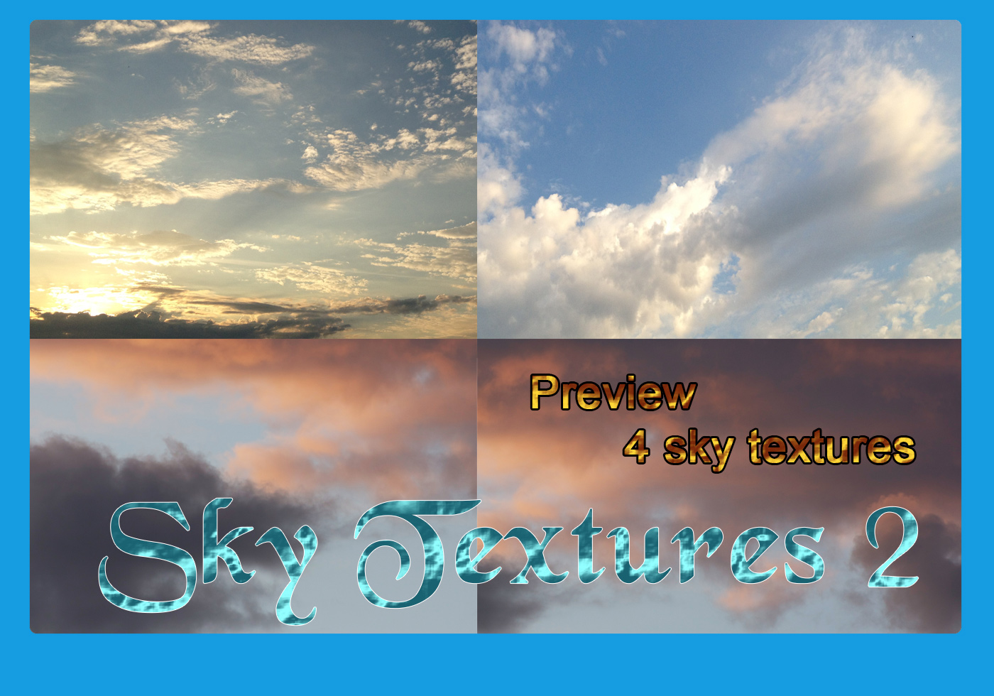 4 Sky Textures 2 | Free Photoshop Textures at Brusheezy!