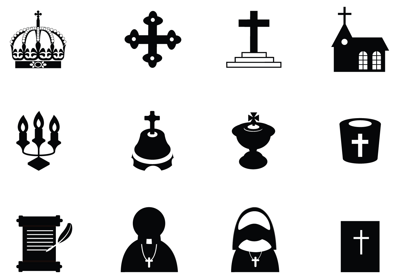 Christian Brush Icon Pack - Free Photoshop Brushes at Brusheezy!
