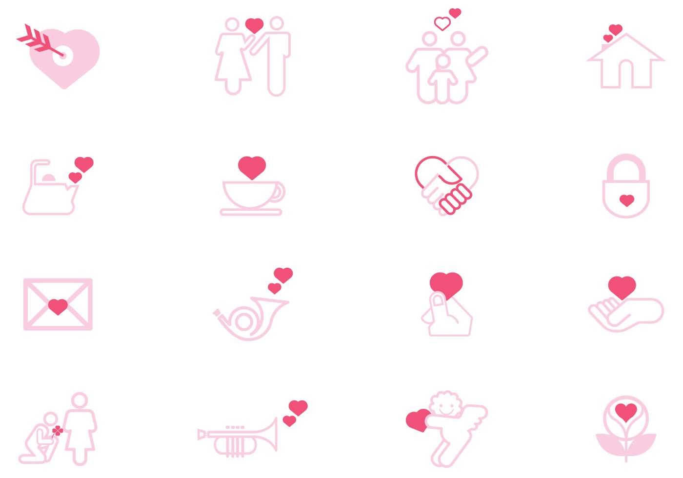 Signs of Love Brushes Pack - Free Photoshop Brushes at Brusheezy!