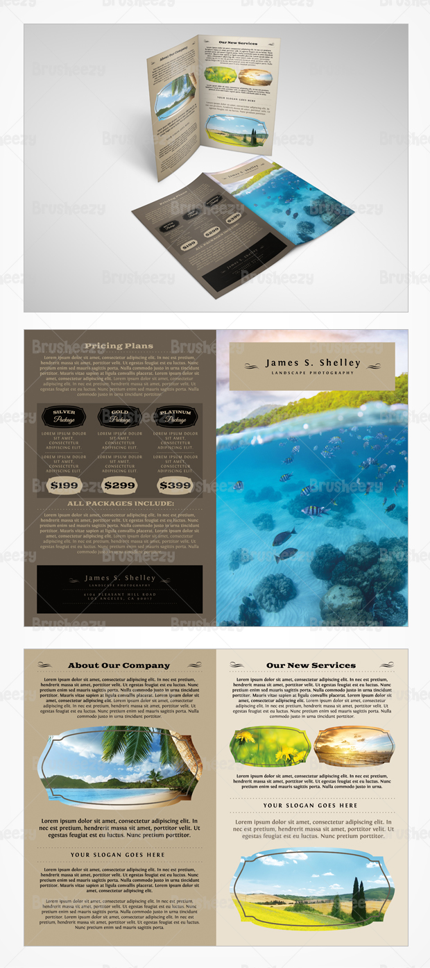 Photography Brochure PSD Template - Free Photoshop Brushes at Brusheezy!