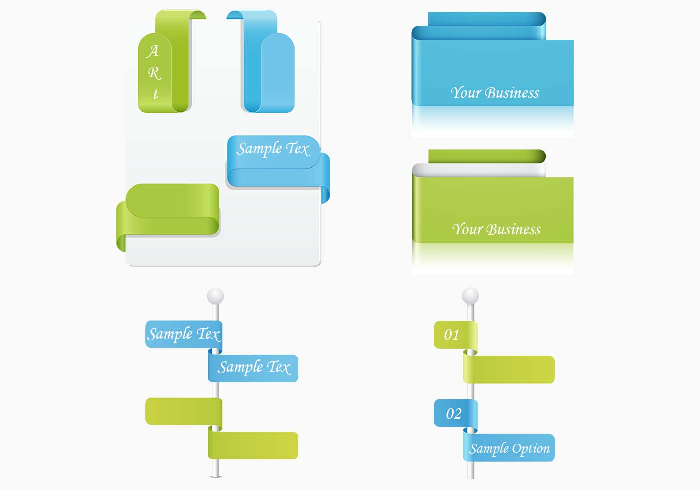 Bright 3D Label PSD Pack - Free Photoshop Brushes at Brusheezy!