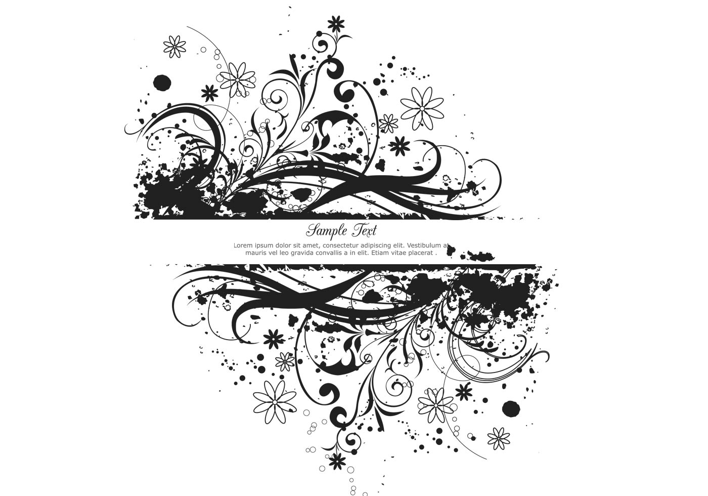 Photoshop Borders Swirly Grunge