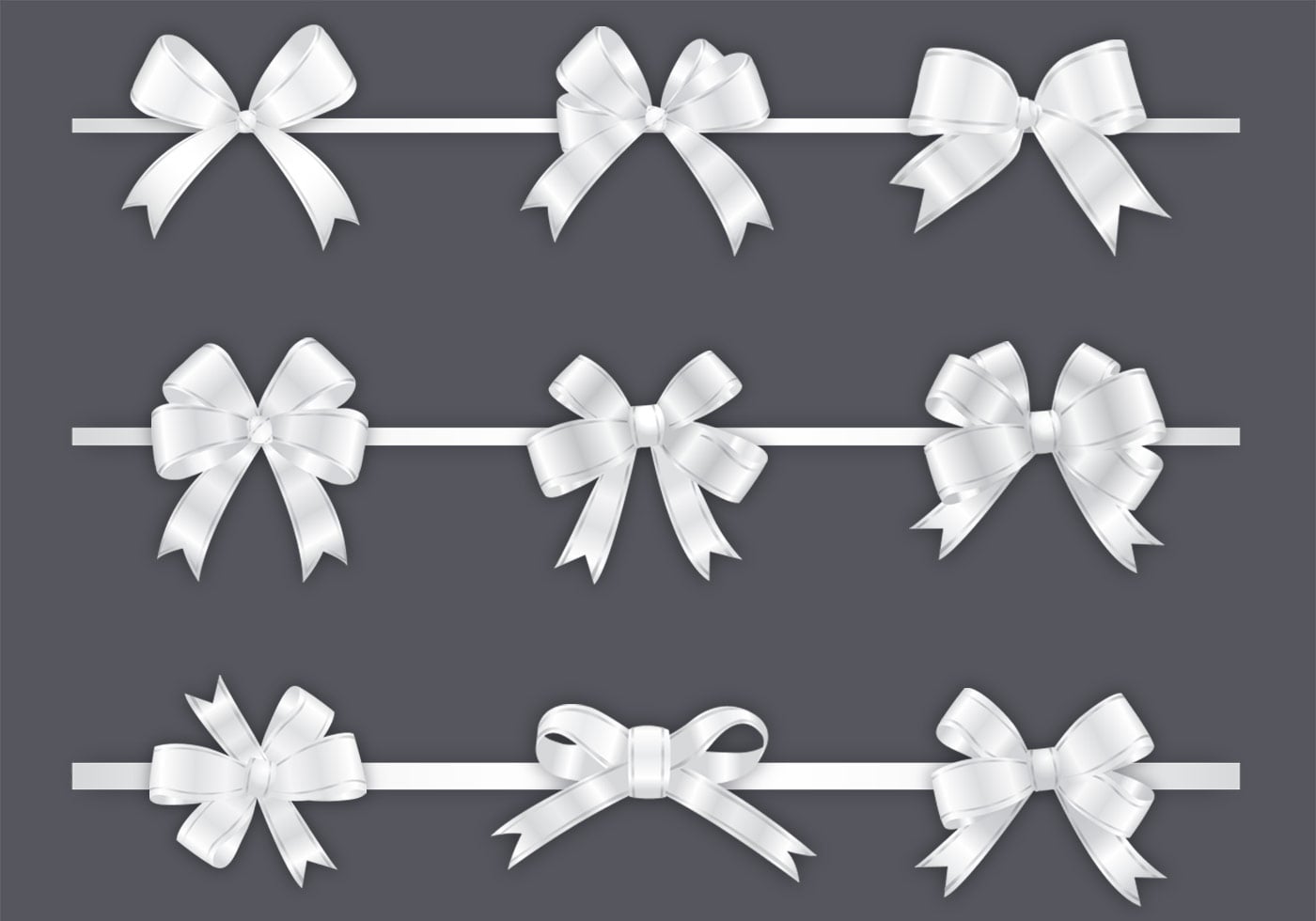 White Bow PSD Pack - Free Photoshop Brushes at Brusheezy!