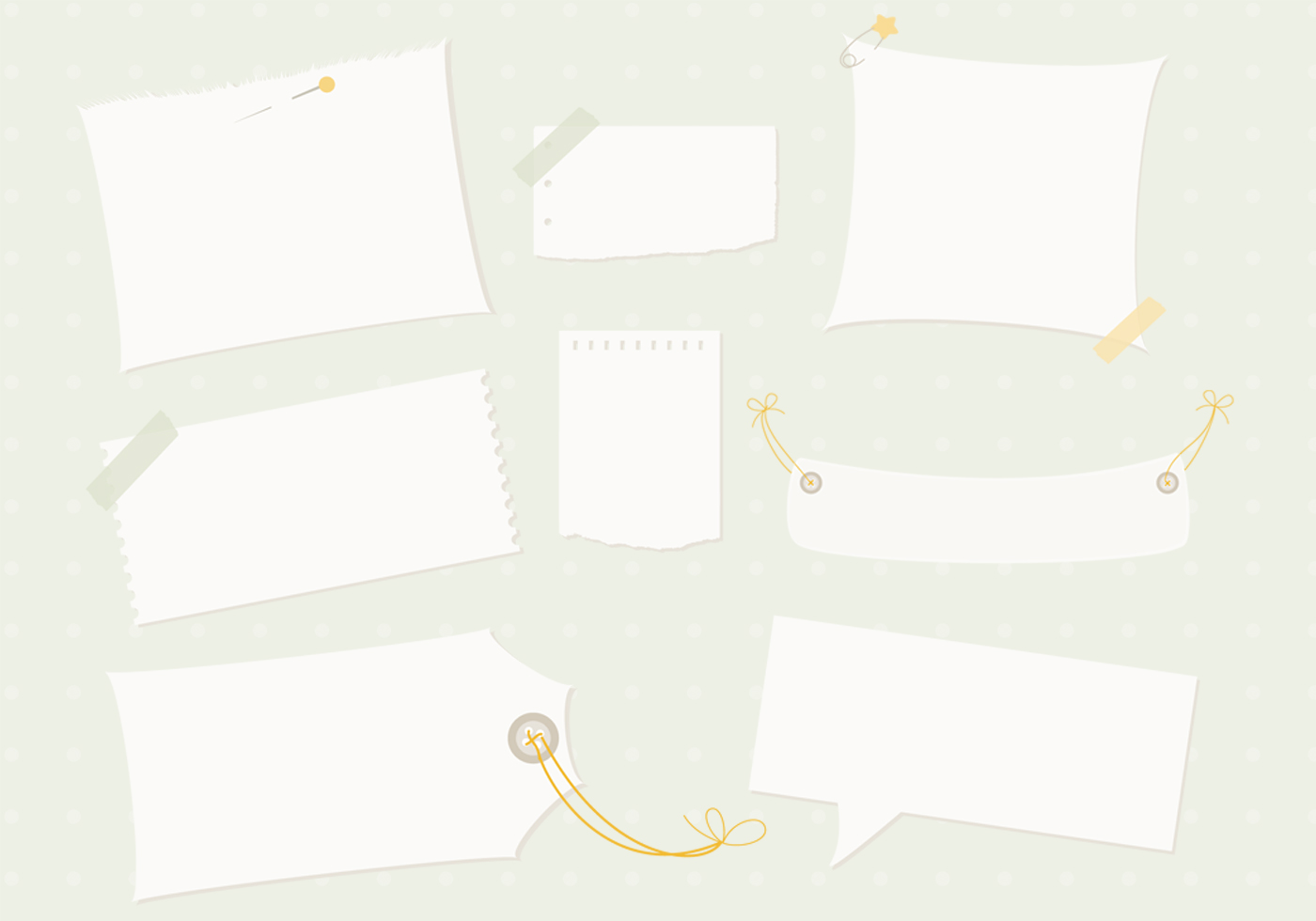 Note Paper PSD Pack - Free Photoshop Brushes at Brusheezy!