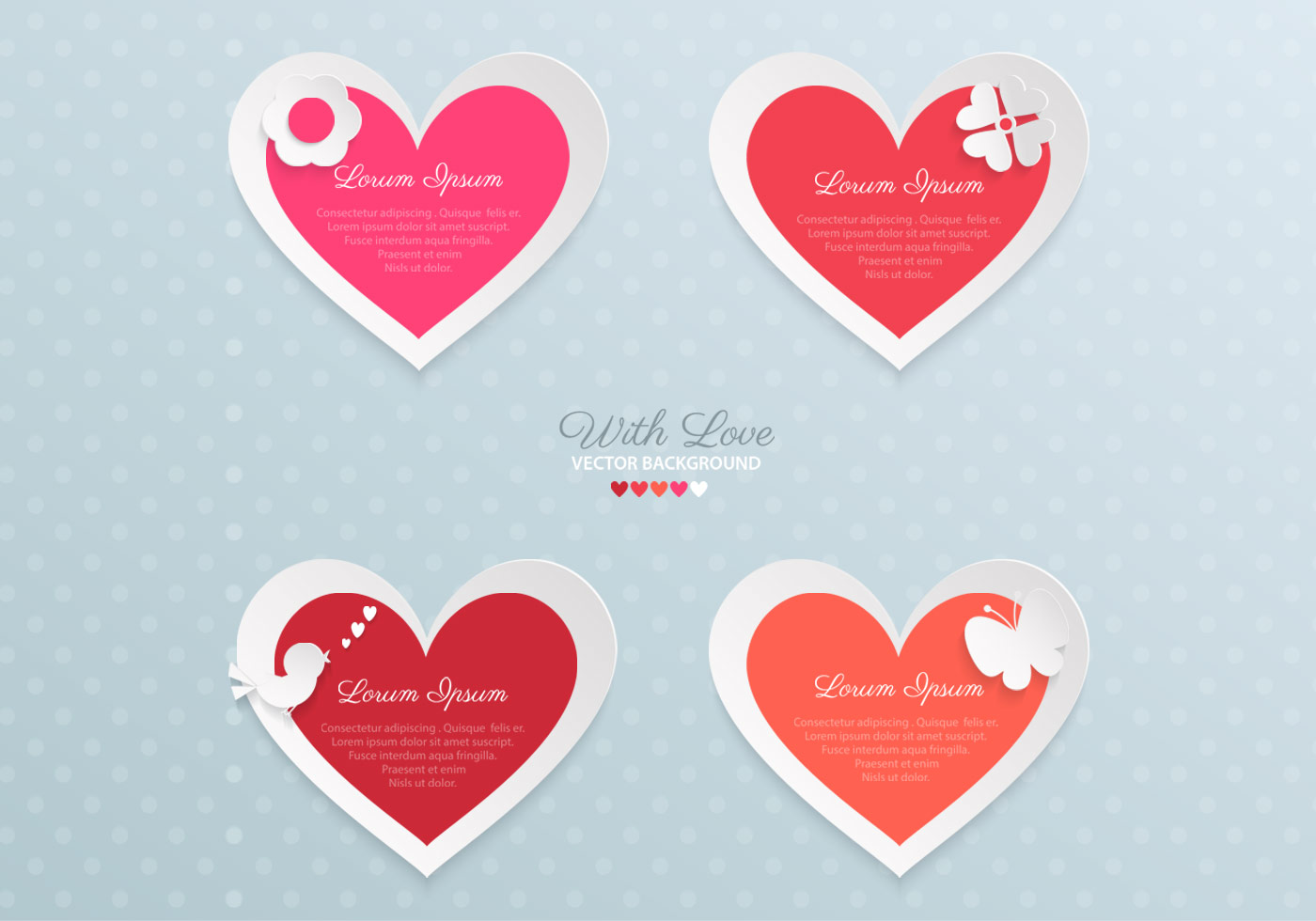 Paper Valentine's Day Heart PSD Pack - Free Photoshop Brushes at Brusheezy!