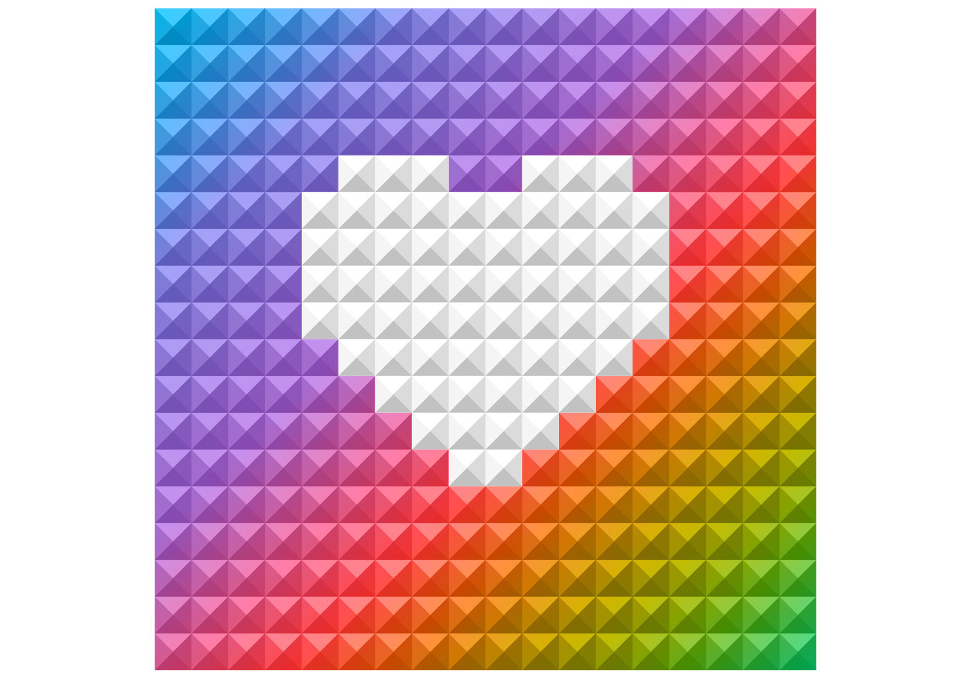 Bright Rainbow Heart PSD Background - Free Photoshop Brushes at Brusheezy!