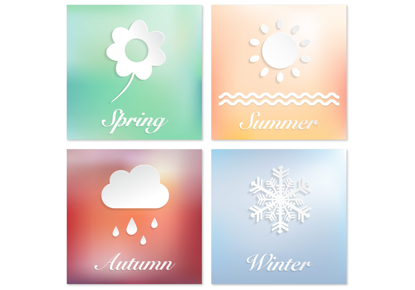Four Seasons PSD Background - Free Photoshop Brushes at Brusheezy!
