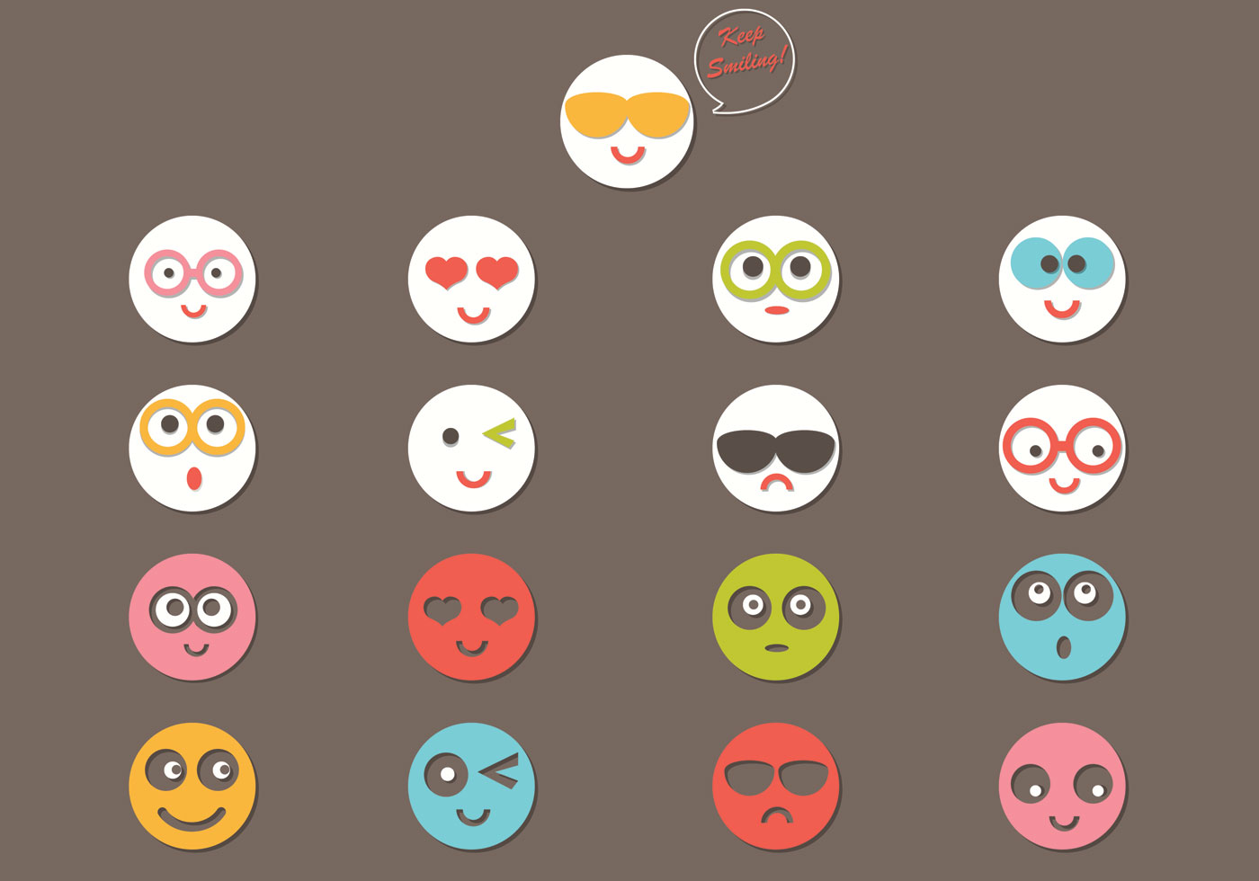 Cut Out 3D Emoticon PSD - Free Photoshop Brushes at Brusheezy!
