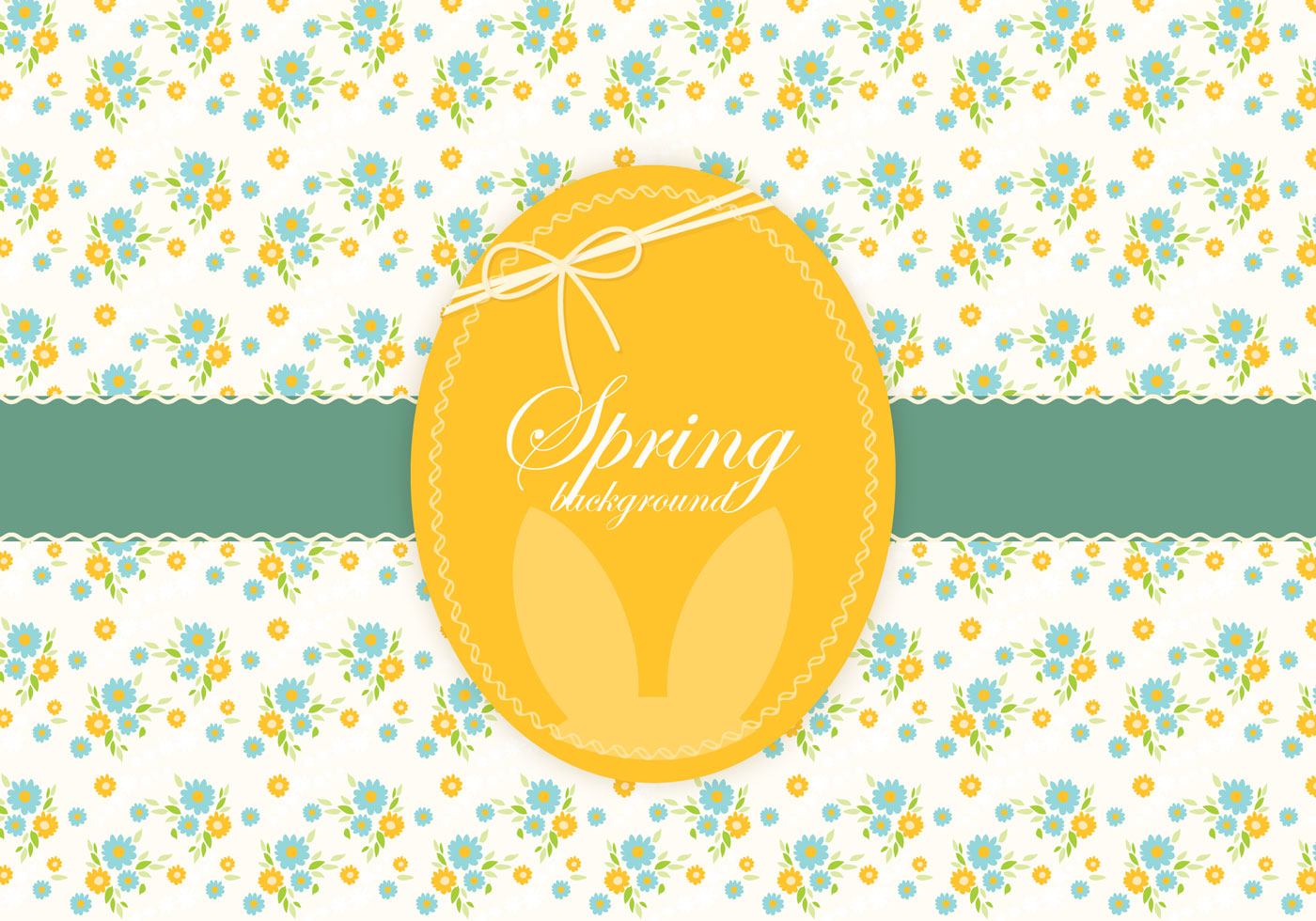 Floral Spring Easter Background PSD - Free Photoshop Brushes at Brusheezy!