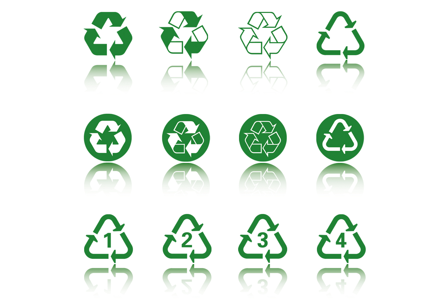 Green Recycle Icon PSD Pack - Free Photoshop Brushes at Brusheezy!
