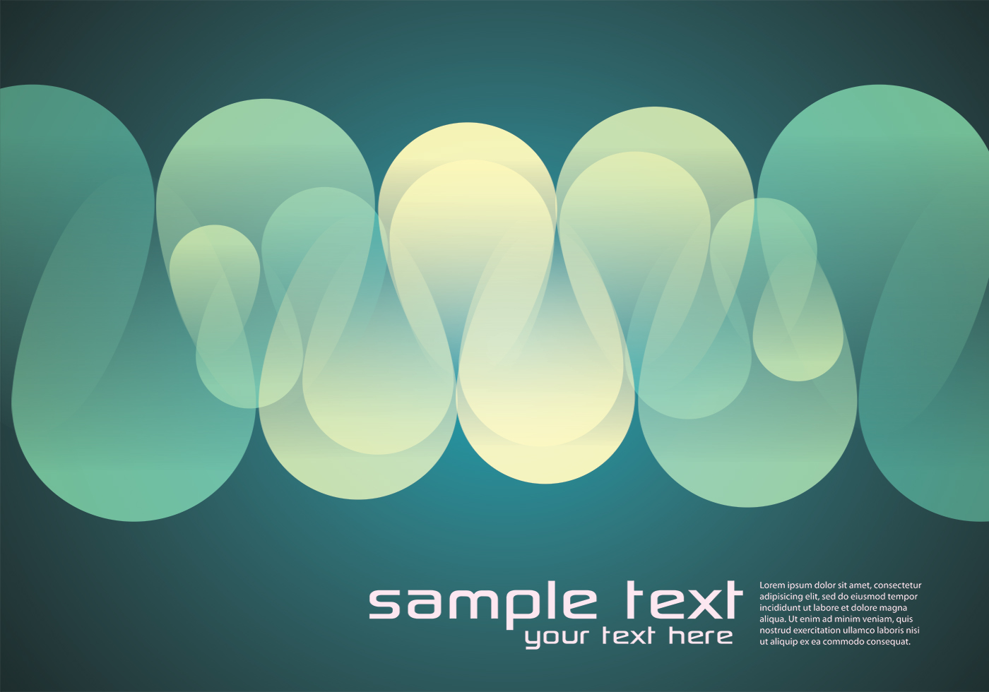 Glowing Green Abstract PSD Background - Free Photoshop Brushes at ...