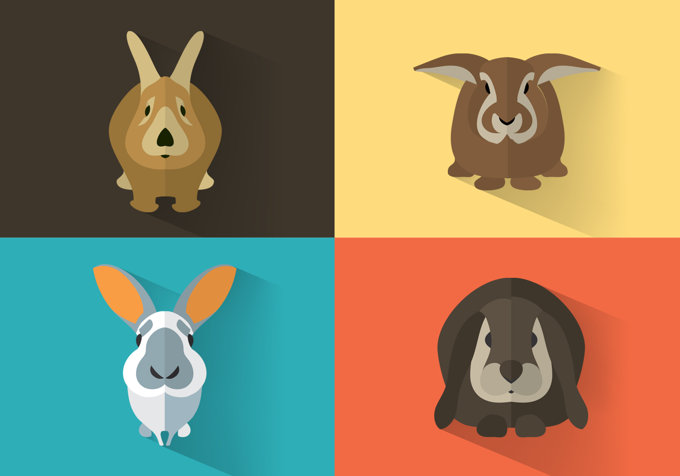 Bunny PSD Set - Free Photoshop Brushes at Brusheezy!