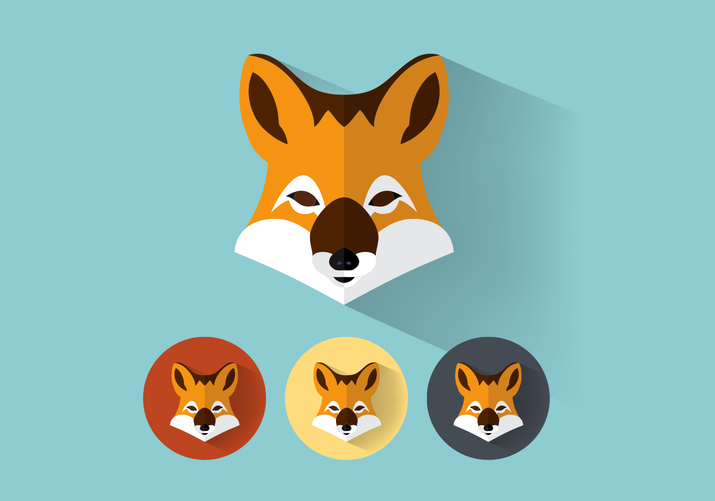 Fox Portraits PSD Set - Free Photoshop Brushes at Brusheezy!