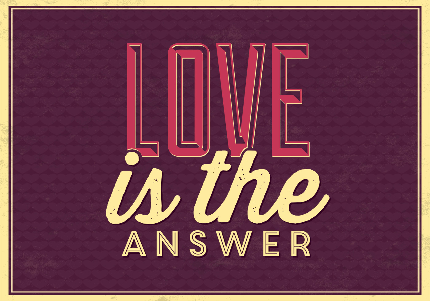 Love is the Answer PSD Background - Free Photoshop Brushes at Brusheezy!