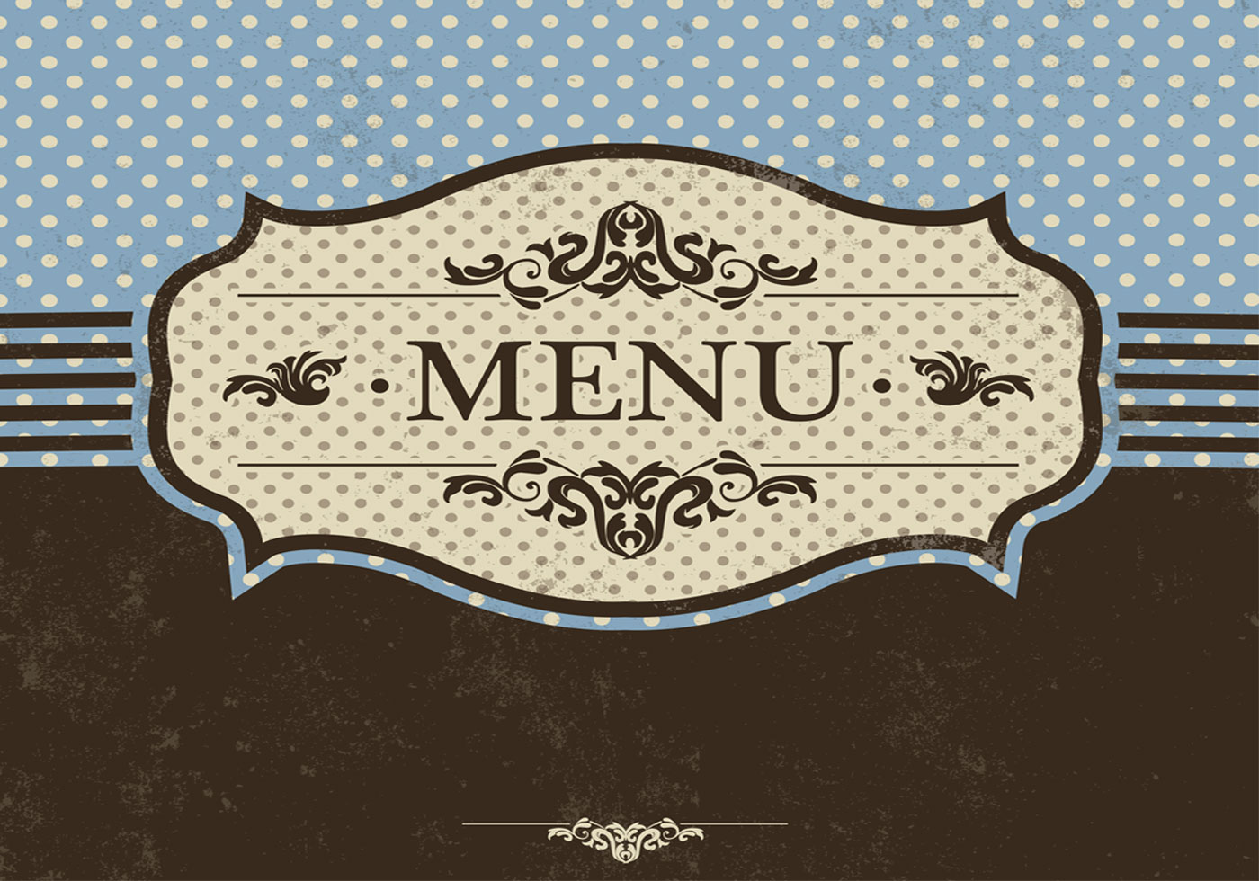 Blue Menu PSD Template - Free Photoshop Brushes at Brusheezy!