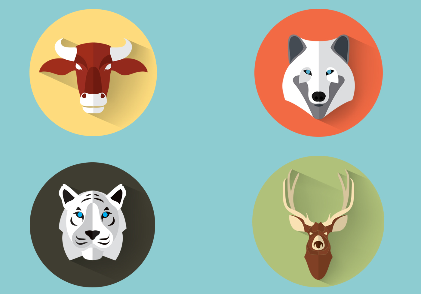 Wild Animals PSD Set - Free Photoshop Brushes at Brusheezy!