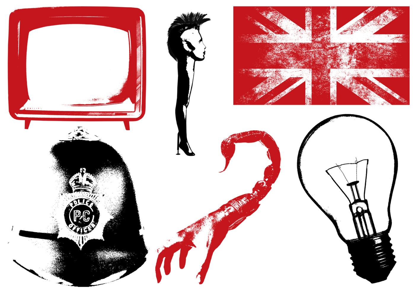 PapeX One Punk Brushes - Free Photoshop Brushes at Brusheezy!