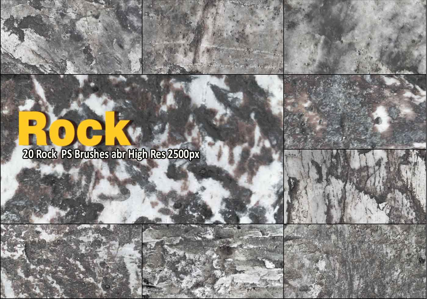 Rock Texture PS Brushes abr vol.2 - Free Photoshop Brushes at Brusheezy!