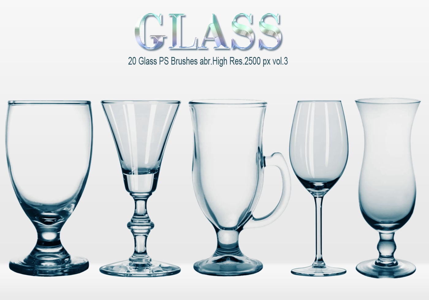 20 Glass PS Brushes abr.vol.3 - Free Photoshop Brushes at Brusheezy!