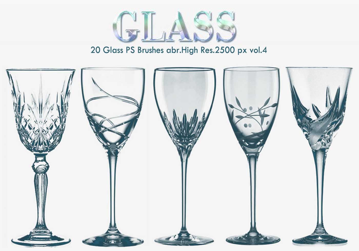 20 Glass PS Brushes abr.vol.4 - Free Photoshop Brushes at Brusheezy!