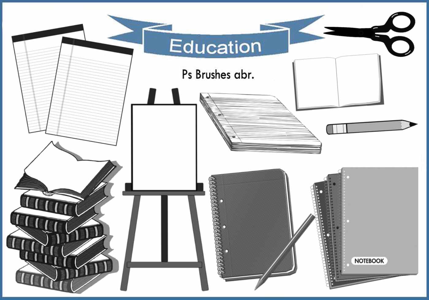 20 Education Ps Brushes abr. vol.11 - Free Photoshop Brushes at Brusheezy!