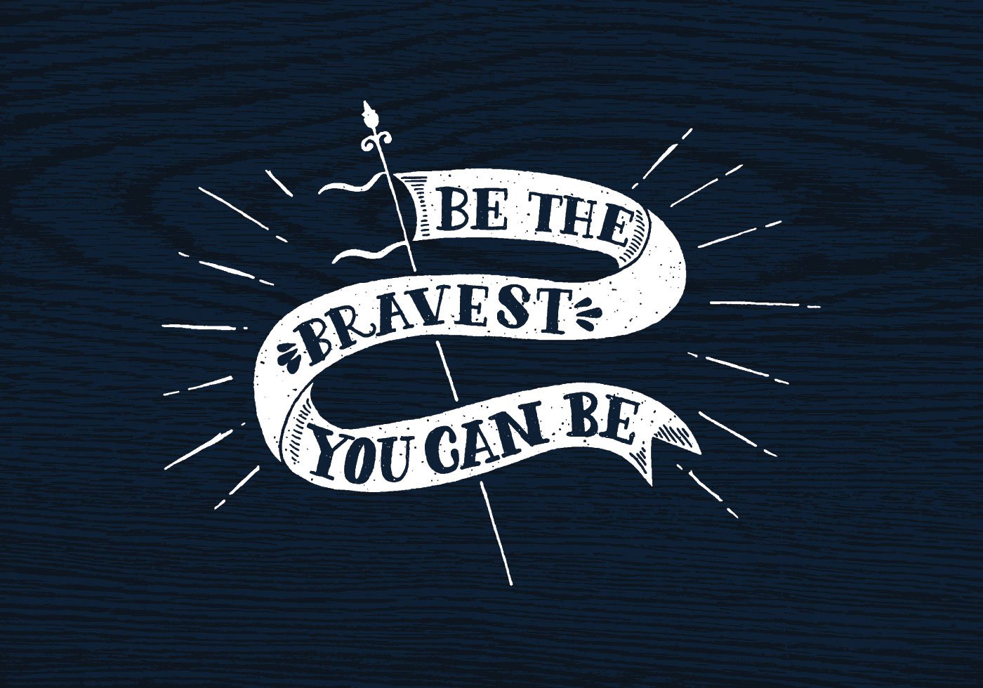 Be Brave Banner PSD - Free Photoshop Brushes at Brusheezy!
