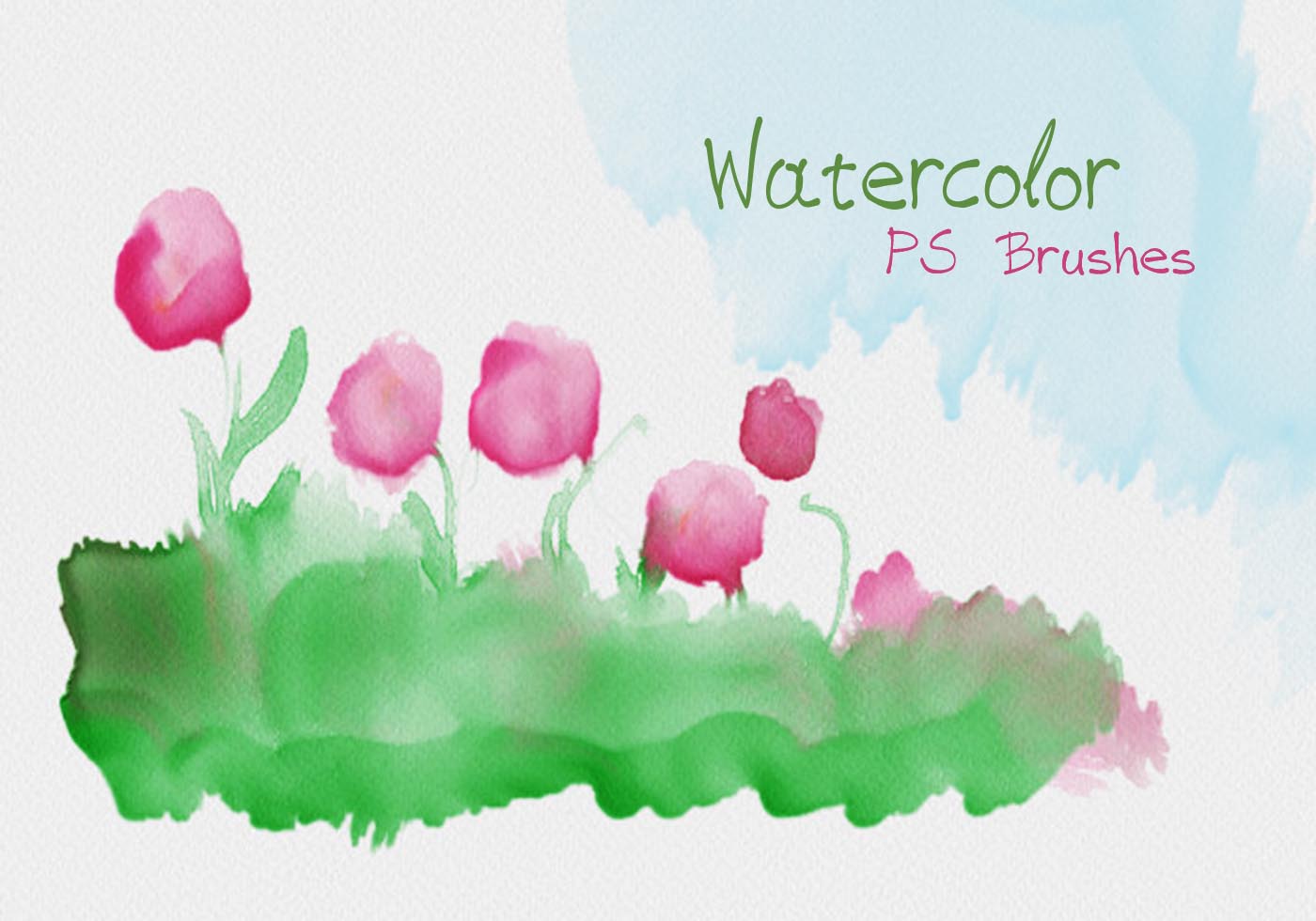 20 Watercolor Mask PS Brushes abr.Vol.9 - Free Photoshop Brushes at ...