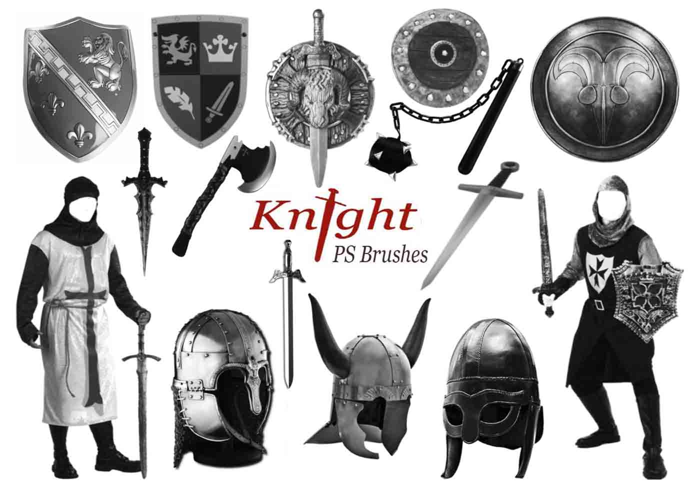 20 Knight PS Brushes abr.vol.5 - Free Photoshop Brushes at Brusheezy!