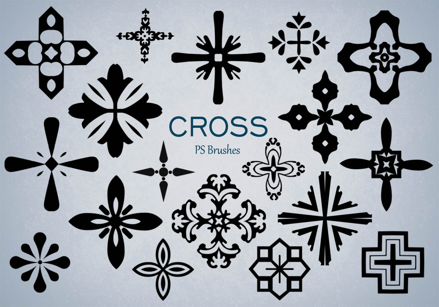 20 Cross PS Brushes abr.Vol.9 - Free Photoshop Brushes at Brusheezy!