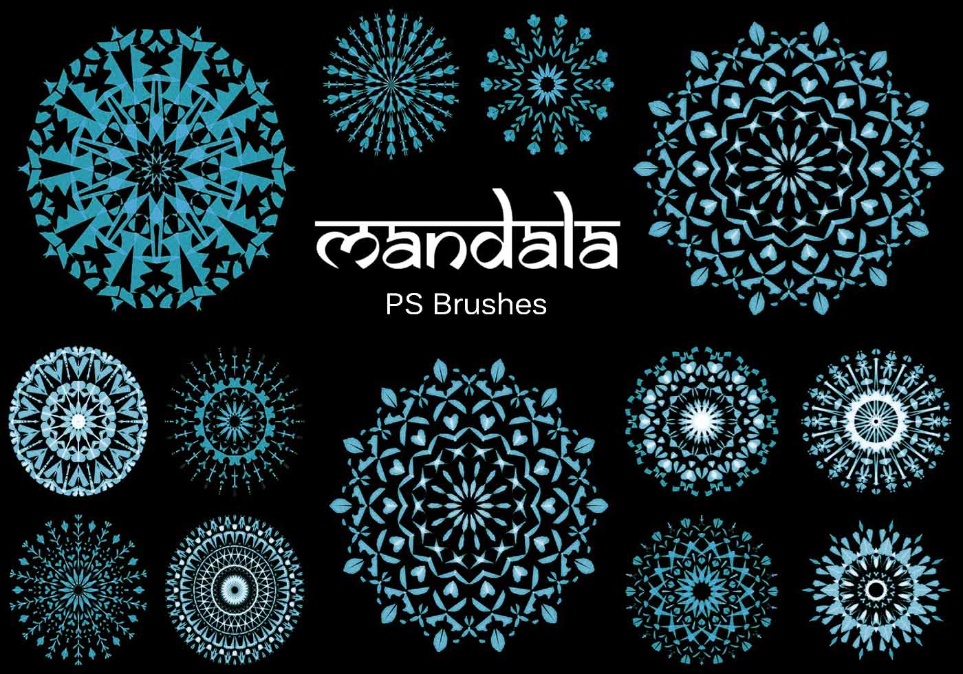 20 Mandala PS Brushes abr. vol.8 - Free Photoshop Brushes at Brusheezy!